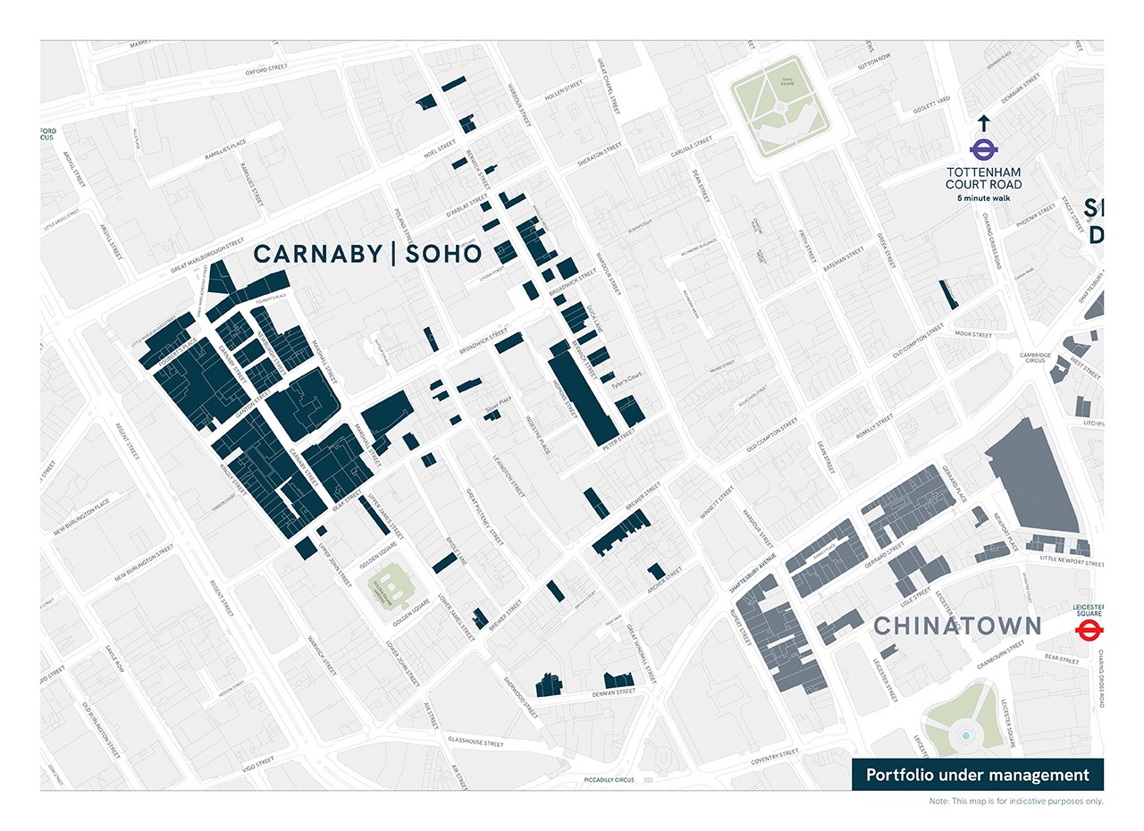 Carnaby and Soho - Shaftesbury Capital PLC